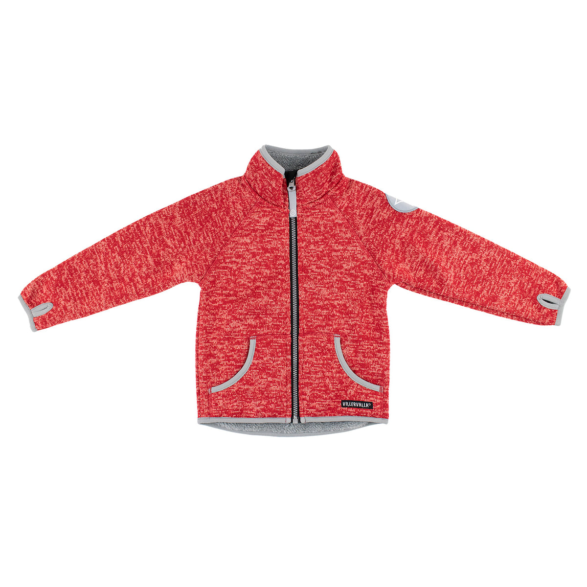 Villervalla Jacket WindBlock Pile Fleece - Salsa/Coral – The Thrifty Stork